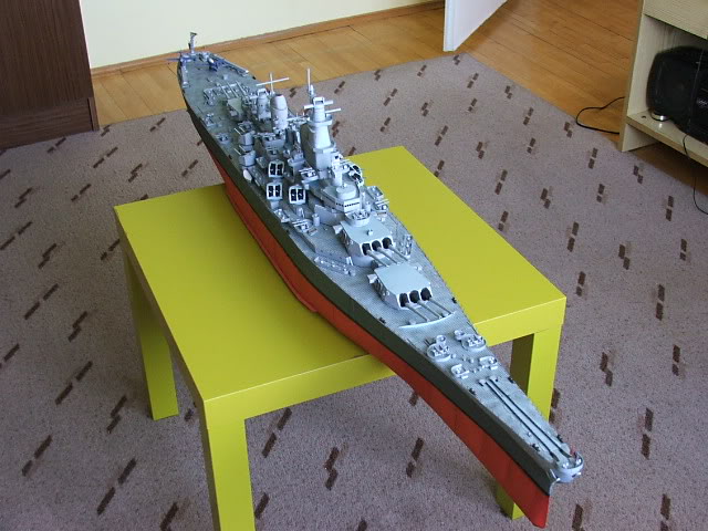 *[Relacja/Okręt] USS Missouri 1:200 GPM nr. 9/1998 - Strona 13 - Kartonwork