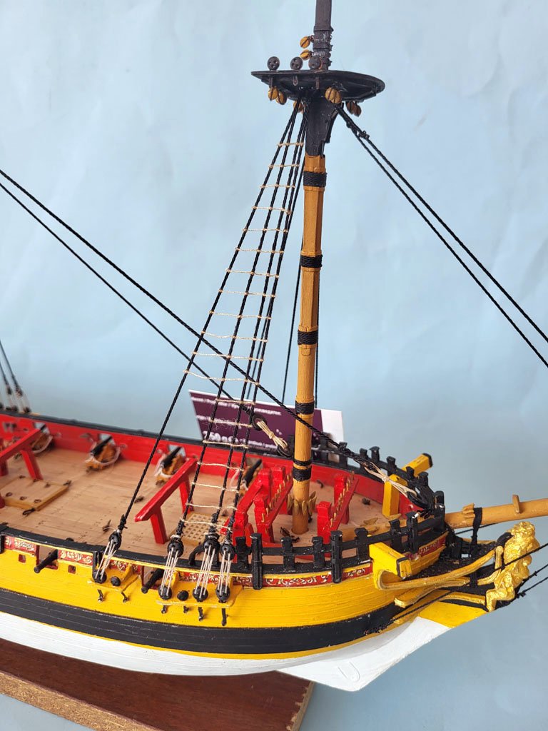 HMS Wolf 1752 skala 1:72 Shipyard - Strona 3 - Kartonwork